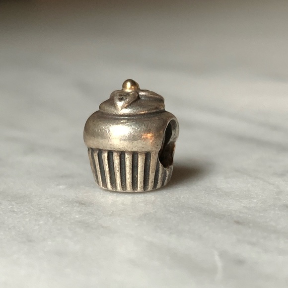 Pandora | Jewelry | Cupcake Pandora Charm | Poshmark